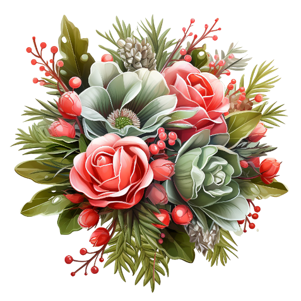 Strawberry Xmas Element (7) - Gifyu